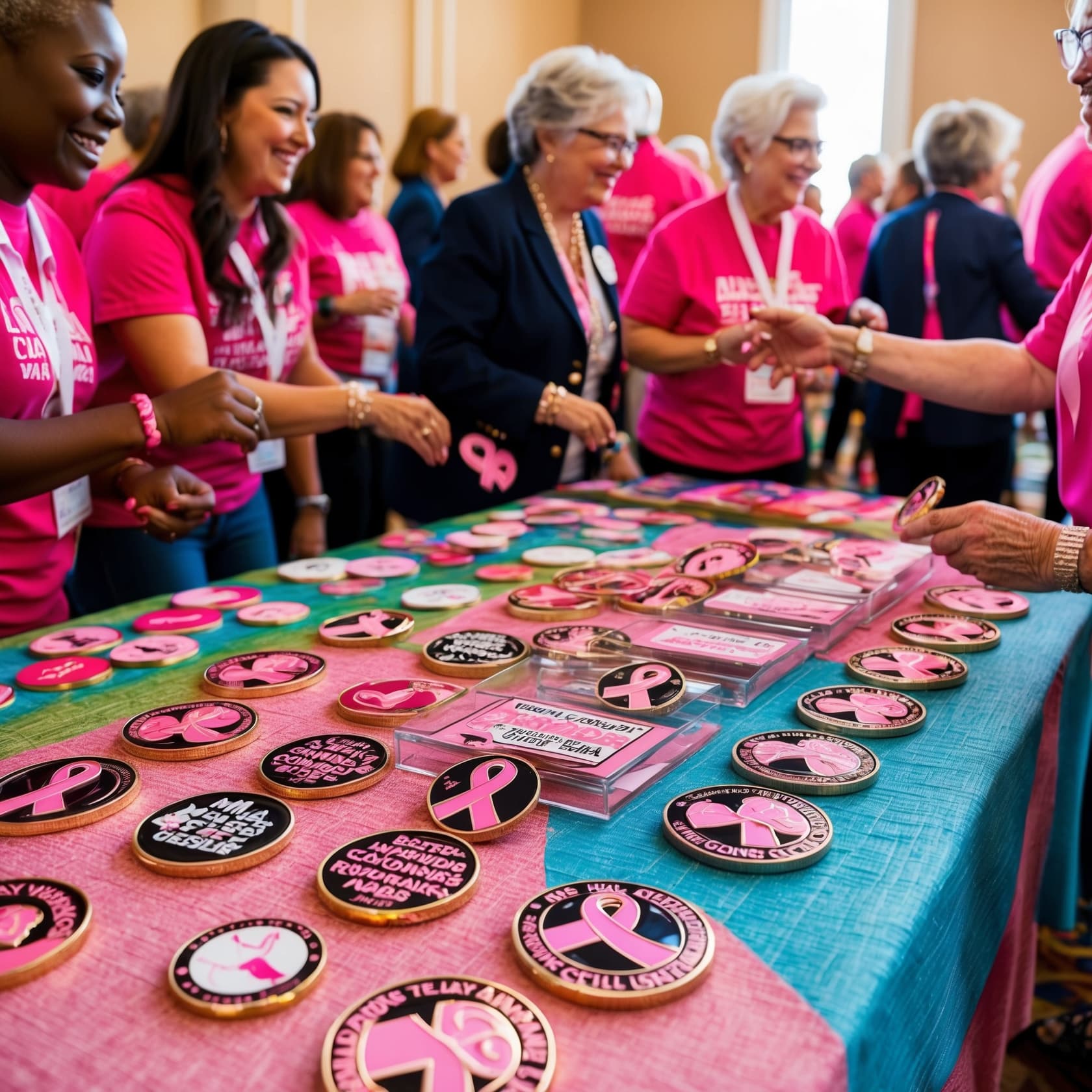 Celebrating Together: Custom Coins to Commemorate Community Breast ...